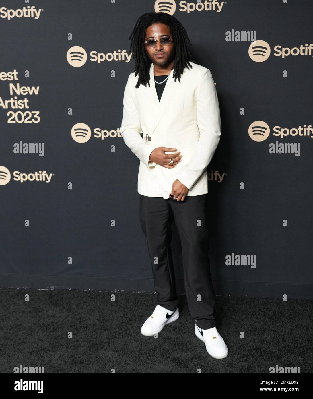 Los Angeles, USA. 02nd Feb, 2023. Austin Millz arrives at the Spotify's ...