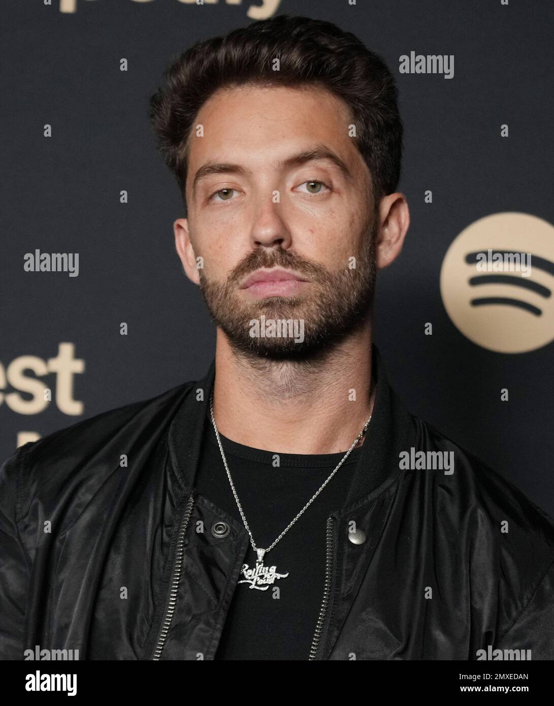 Tariq Cherif arrives at the Spotify's 2023 Best New Artist Party held ...