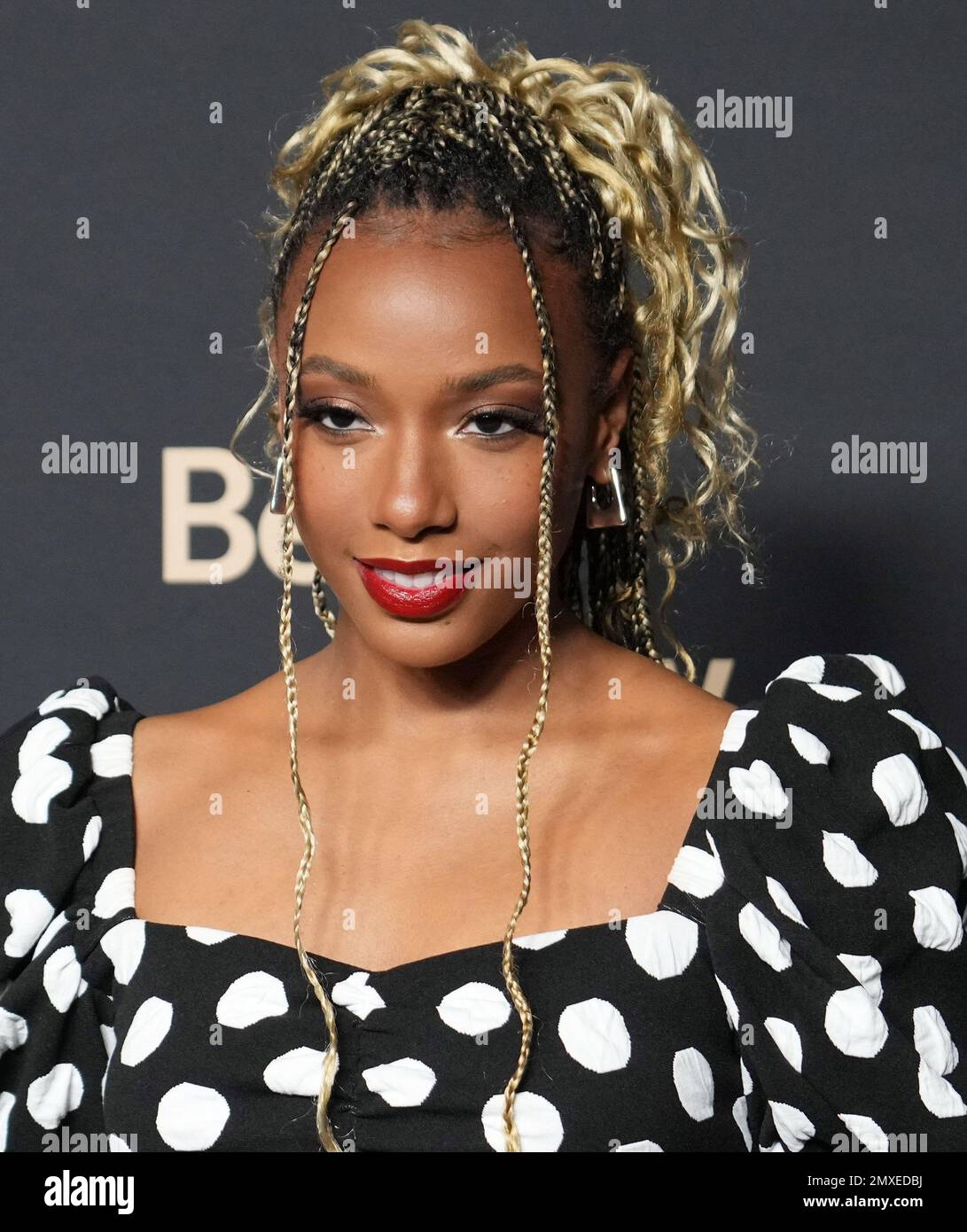 Los Angeles, USA. 02nd Feb, 2023. Alyah Chanelle Scott arrives at the ...