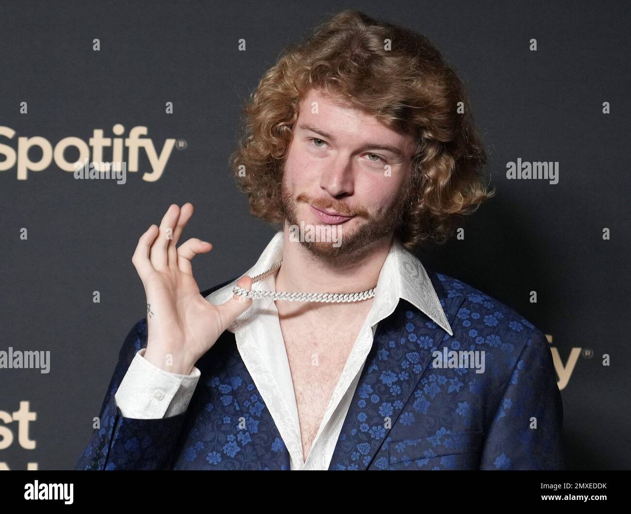 Yung Gravy Arrives At The Spotify S 2023 Best New Artist Party Held At