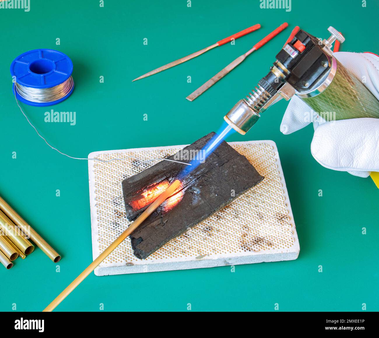 Gas soldering iron hi-res stock photography and images - Alamy