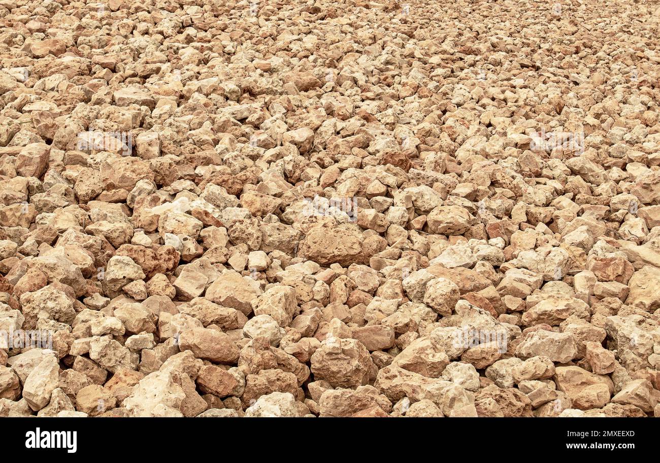 Texture of rough dolomite stones in brown color Stock Photo - Alamy
