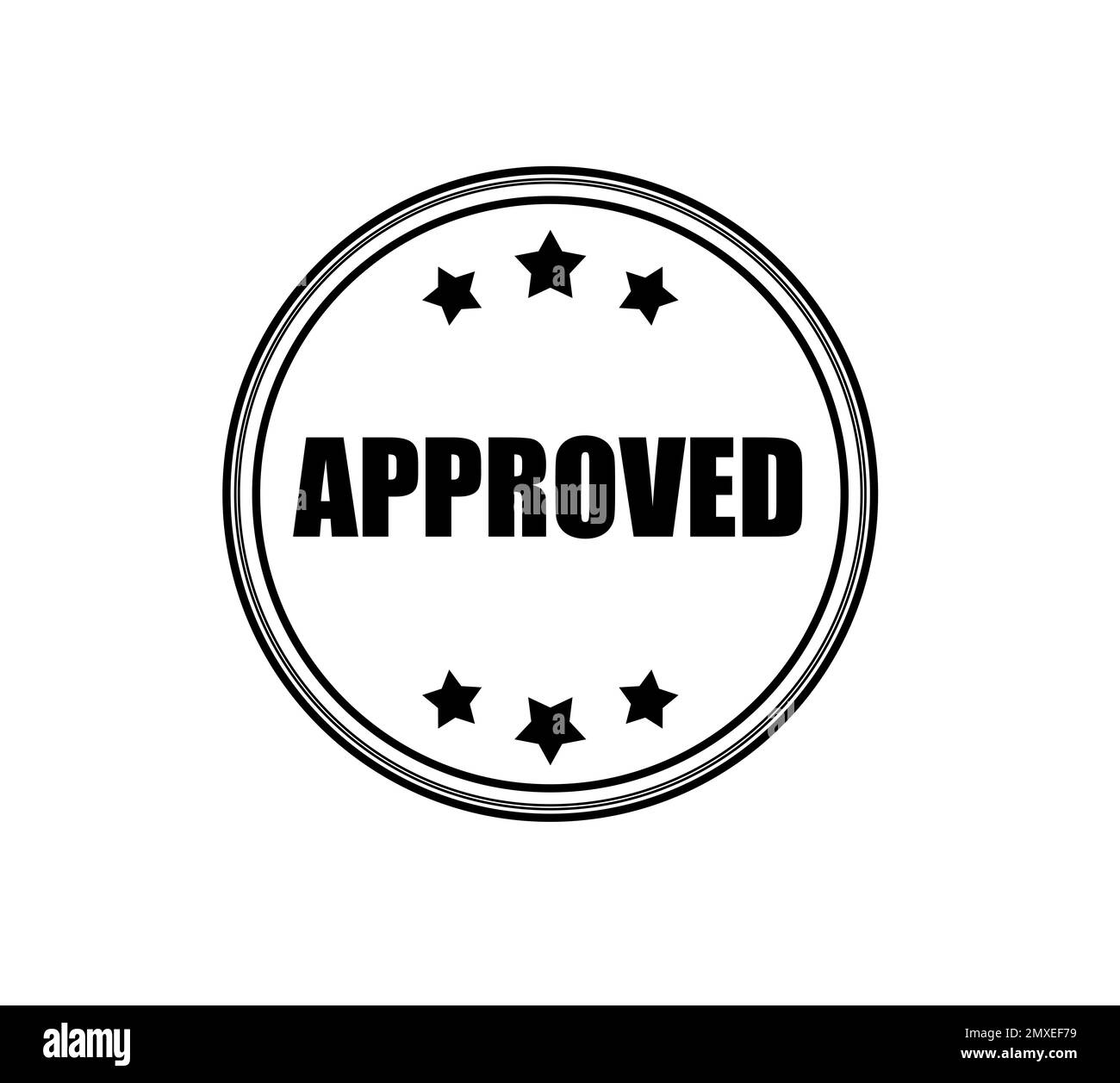 Approved stamp template hi-res stock photography and images - Alamy