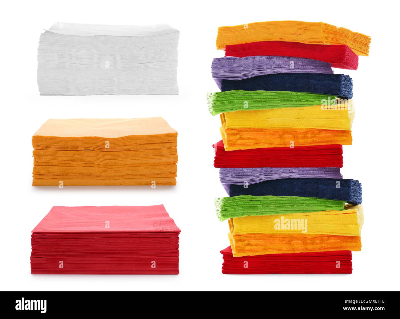 Food table set colorful Cut Out Stock Images & Pictures - Alamy