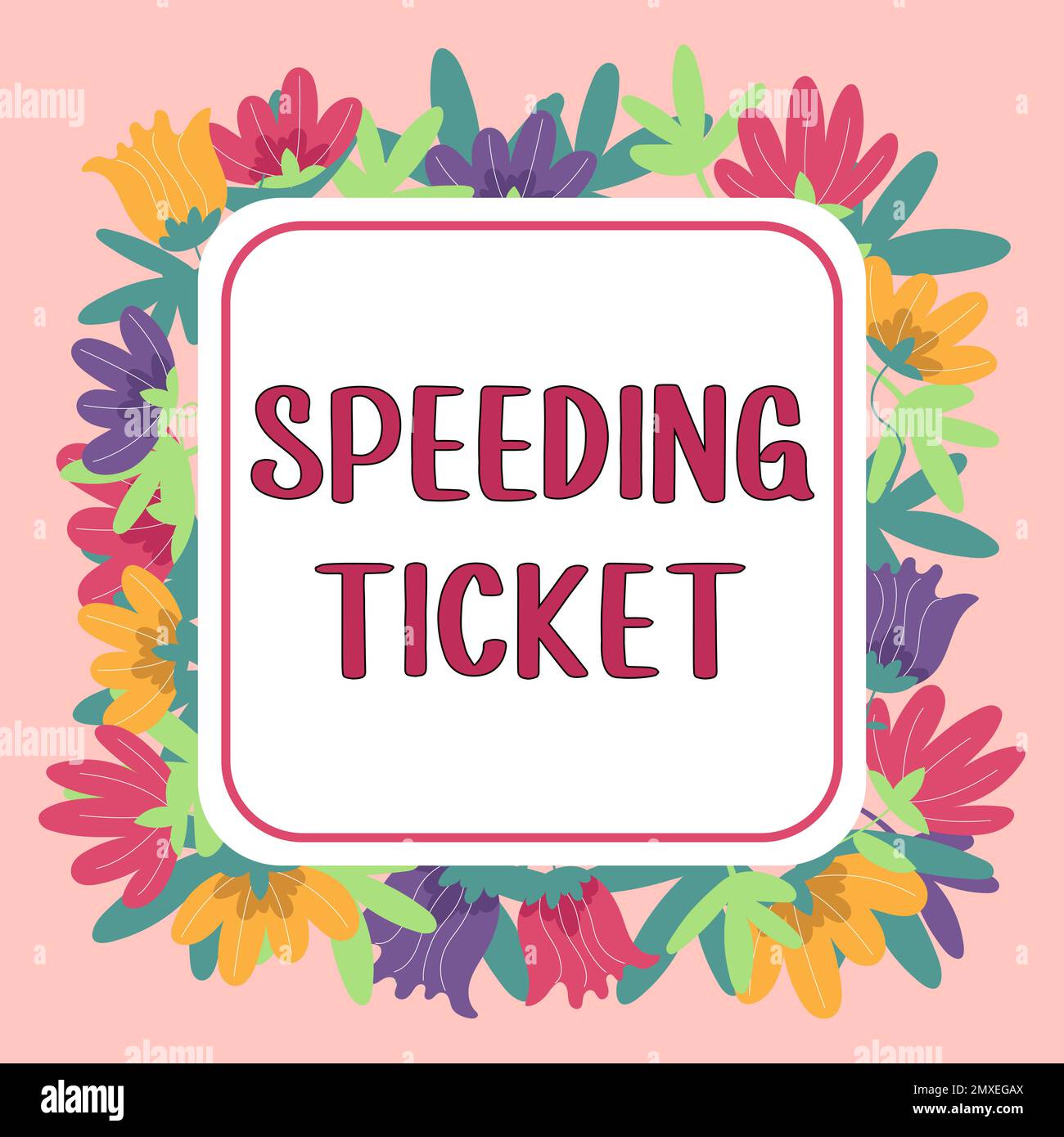 Writing displaying text Speeding Ticket, Conceptual photo psychological ...