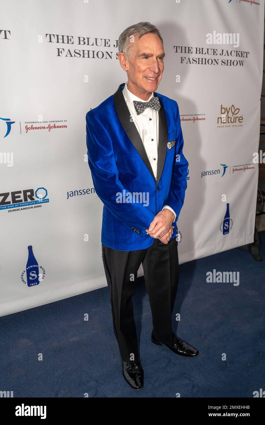 Bill Nye attends the Seventh Annual Blue Jacket Fashion Show at ...