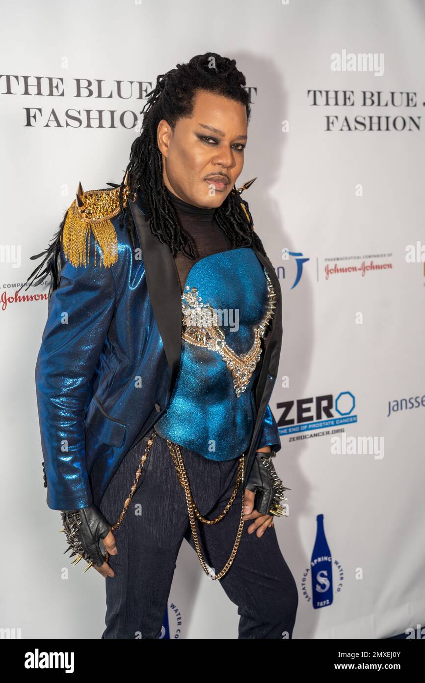 Ty-Ron Mayes attends the Seventh Annual Blue Jacket Fashion Show at ...