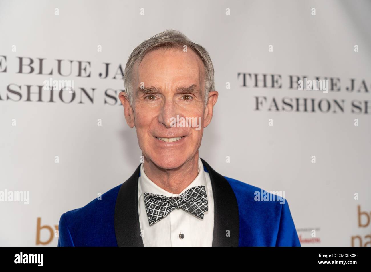 Bill Nye attends the Seventh Annual Blue Jacket Fashion Show at ...