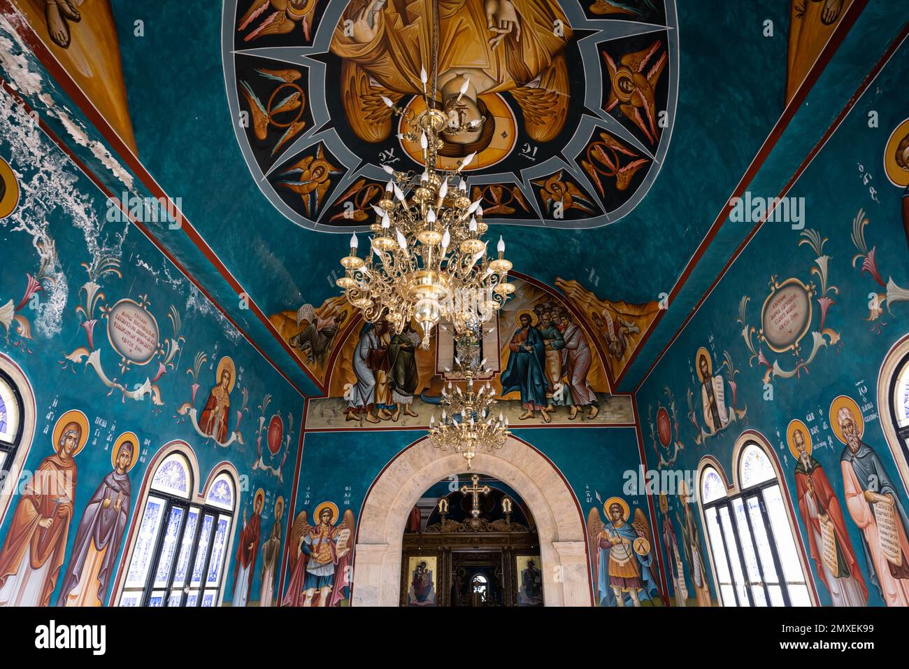 Saint John the Baptist Greek Orthodox Church Inside or Interior in Al ...
