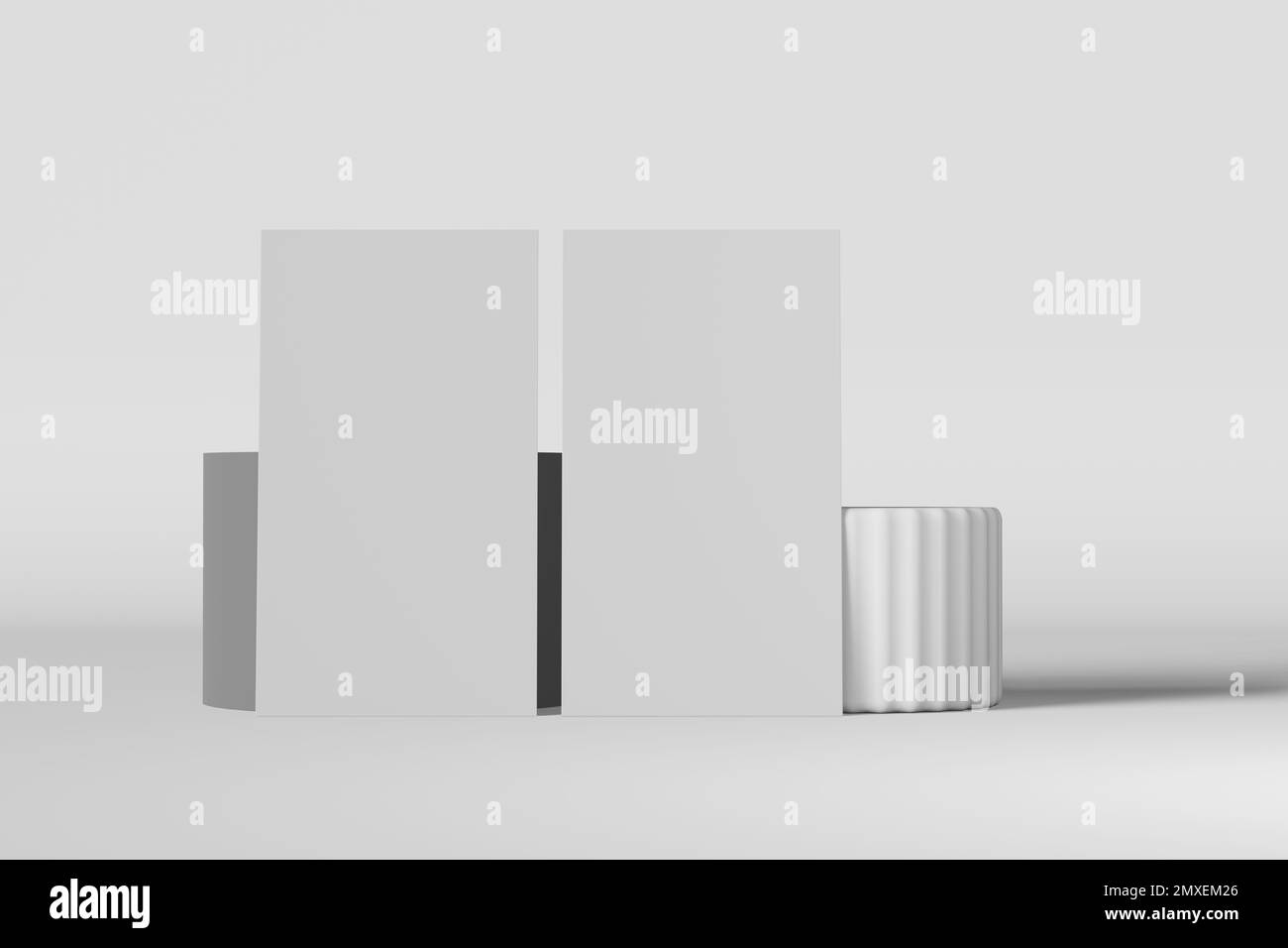 Blank business card realistic mockup corporate branding identity design ...