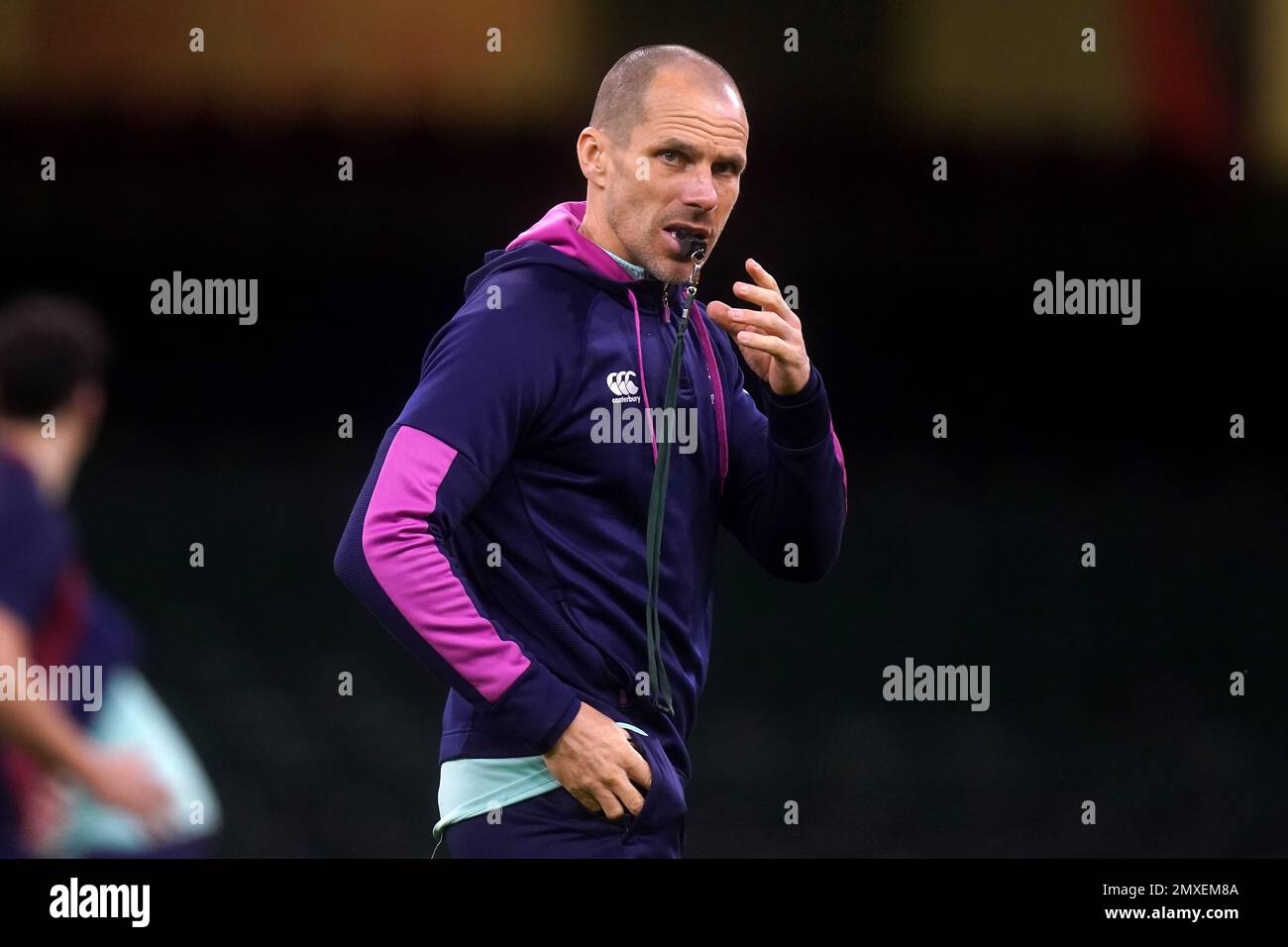 Ireland strength & conditioning coach Jason Cowman during a Captains ...
