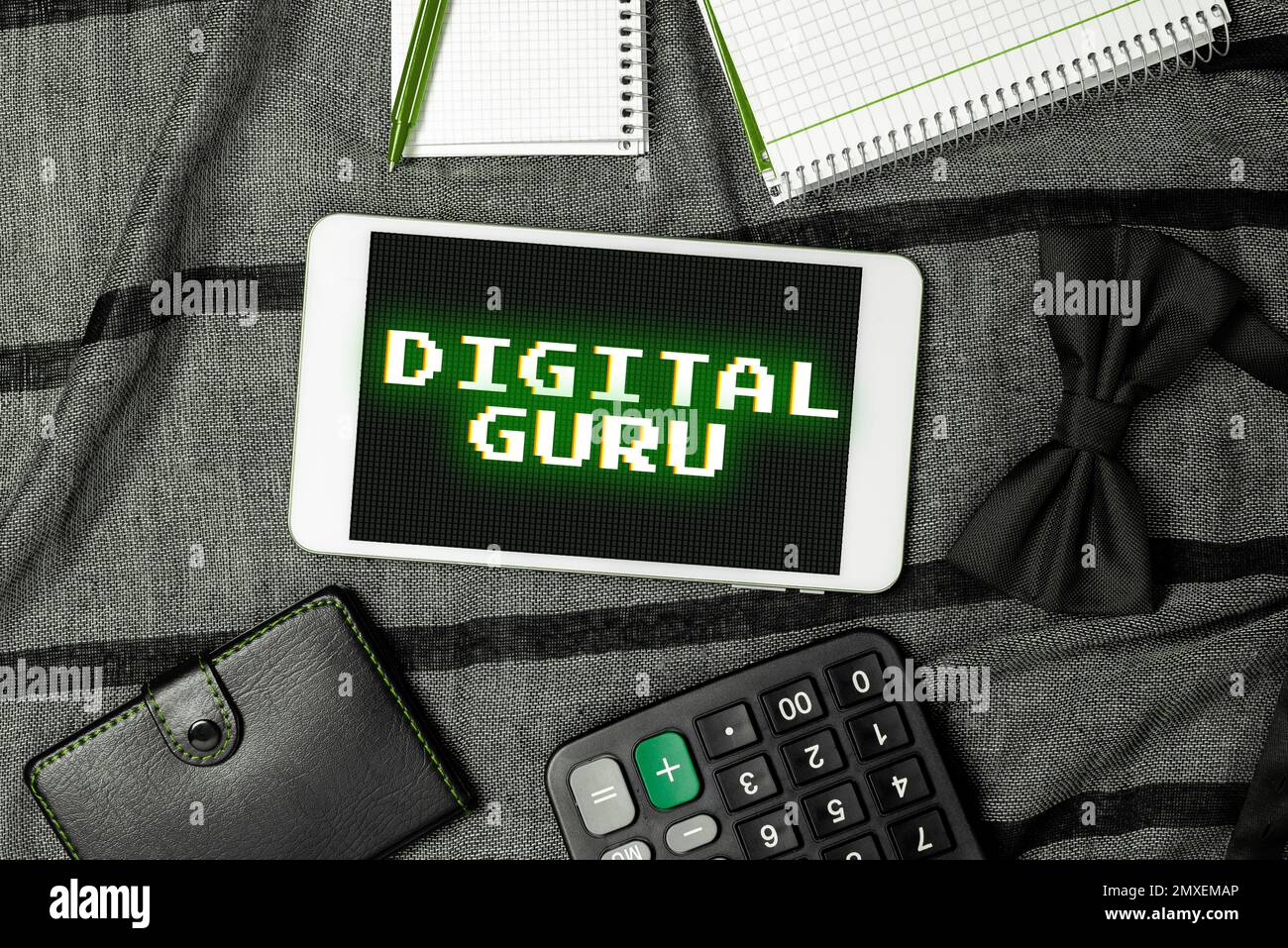 Conceptual display Digital Guru, Internet Concept teacher and ...