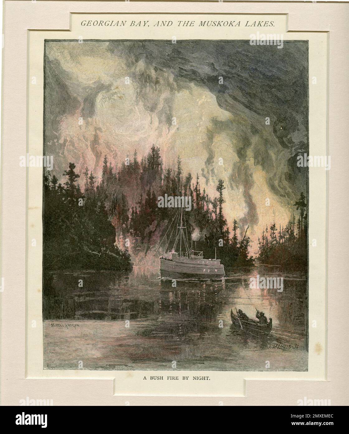 Native american canoe mississippi hi-res stock photography and images ...