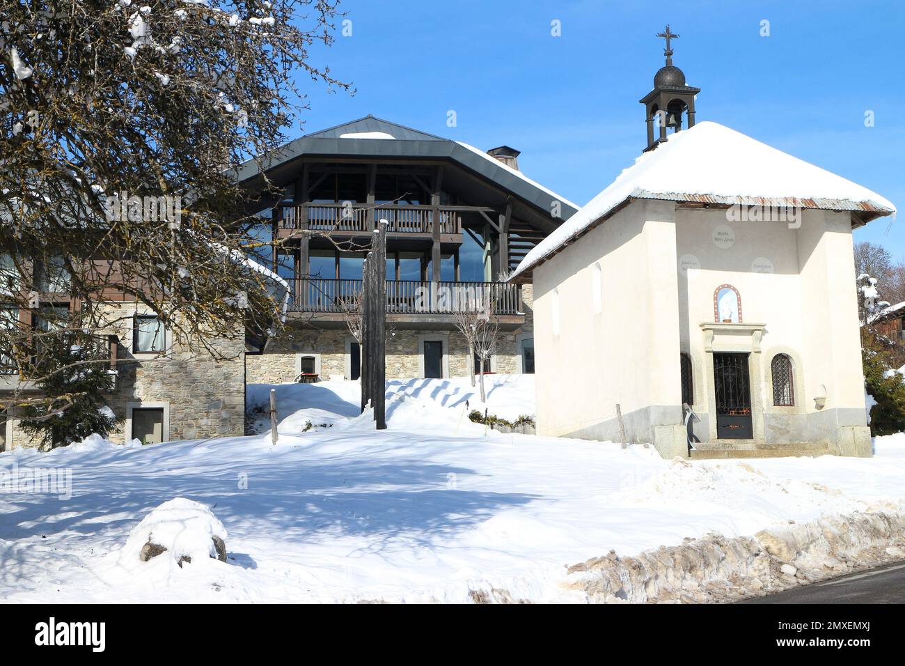 French Alps : COMBLOUX Stock Photo - Alamy