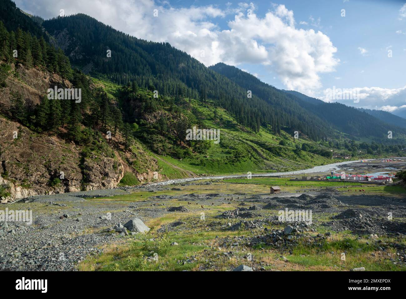 Mountainous landscape in Swat Valley, Pakistan Stock Photo - Alamy