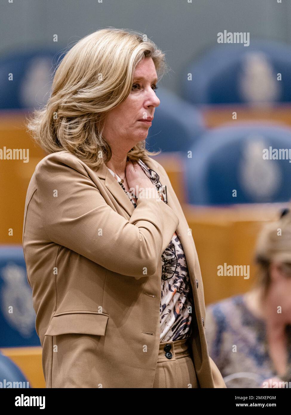 THE HAGUE, NETHERLANDS - JANUARY 24: Liane den Haan of Fractie Den Haan ...