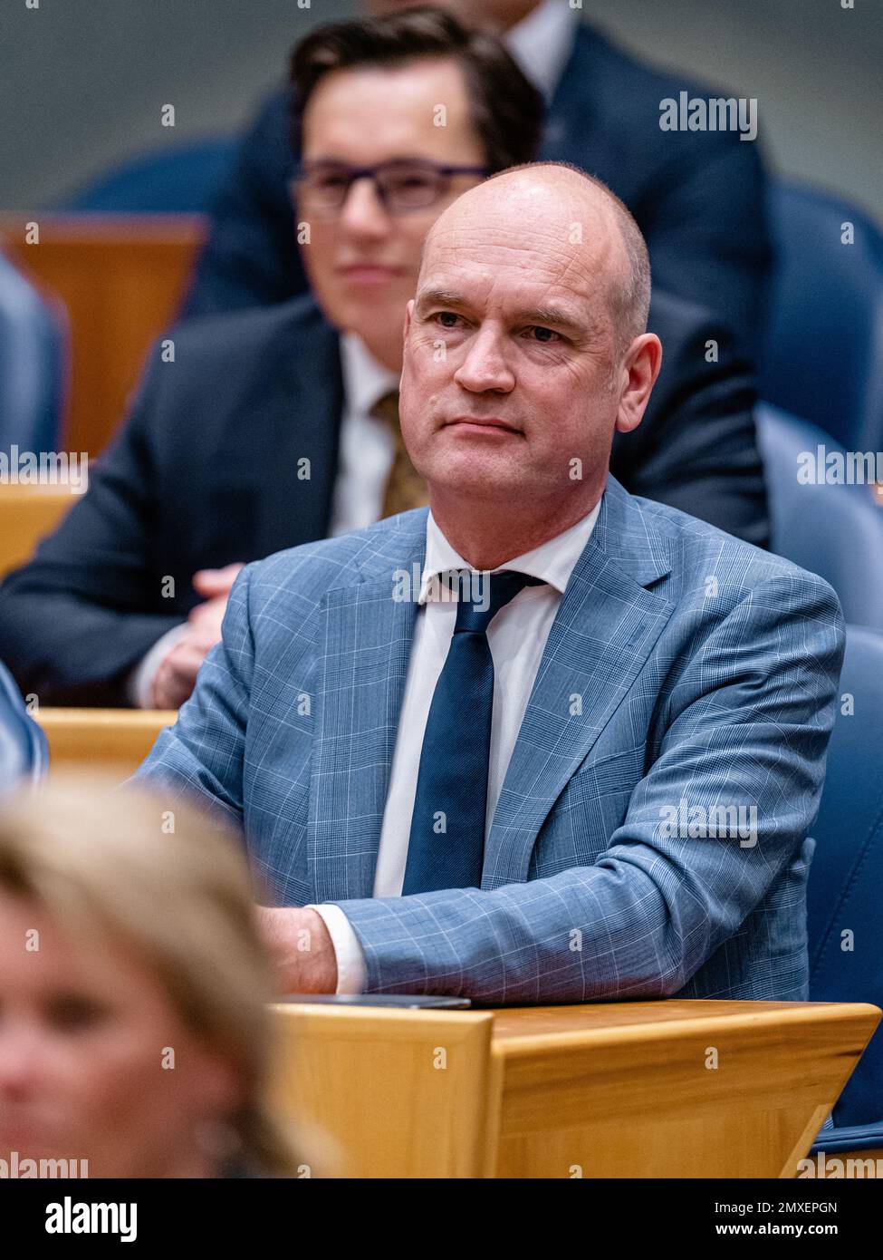 THE HAGUE, NETHERLANDS - JANUARY 24: Gert-Jan Segers of CU during the ... THE HAGUE, NETHERLANDS - JANUARY 24: Gert-Jan Segers of CU during the ...