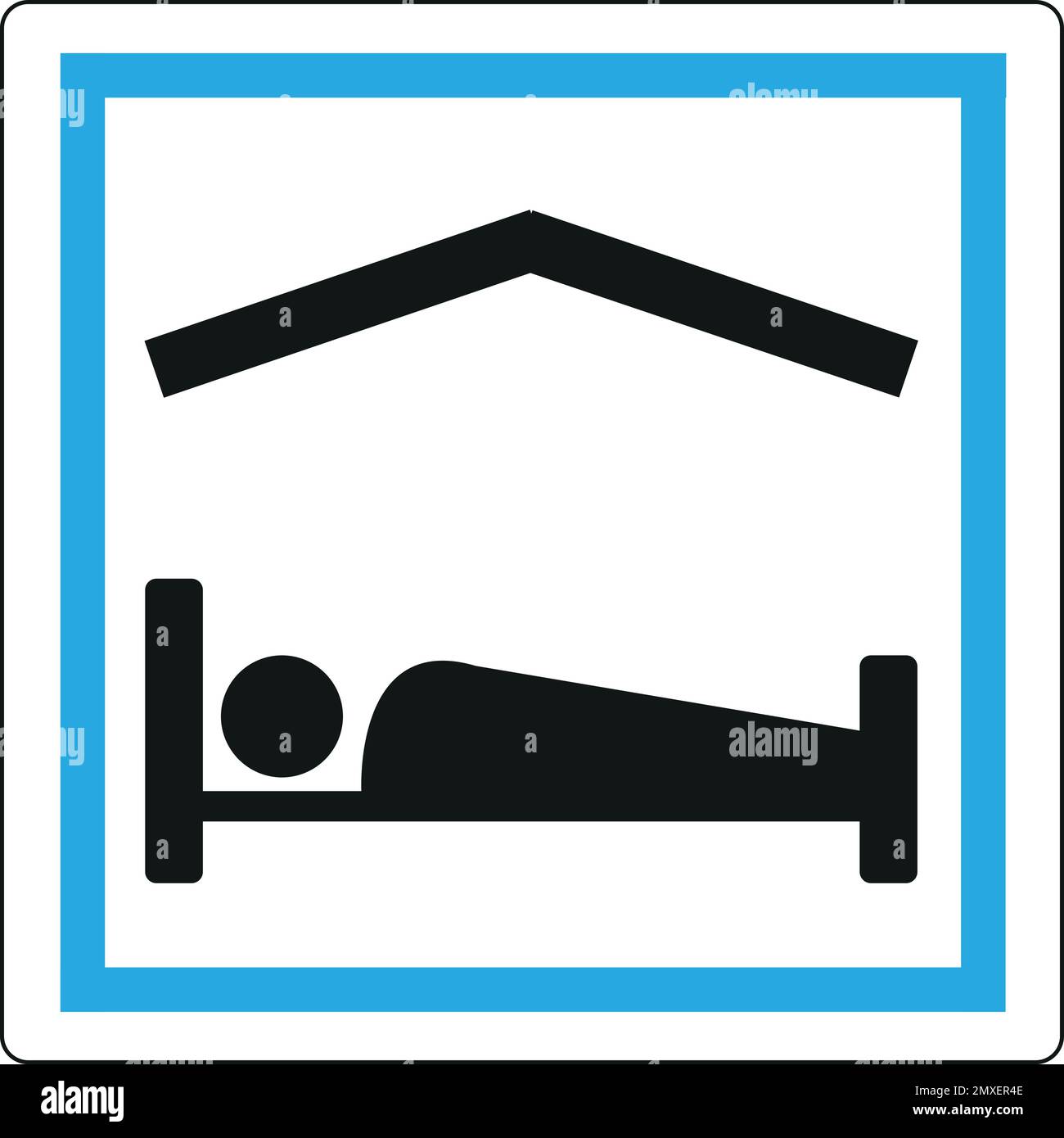 Signage lodging Stock Vector Images - Alamy