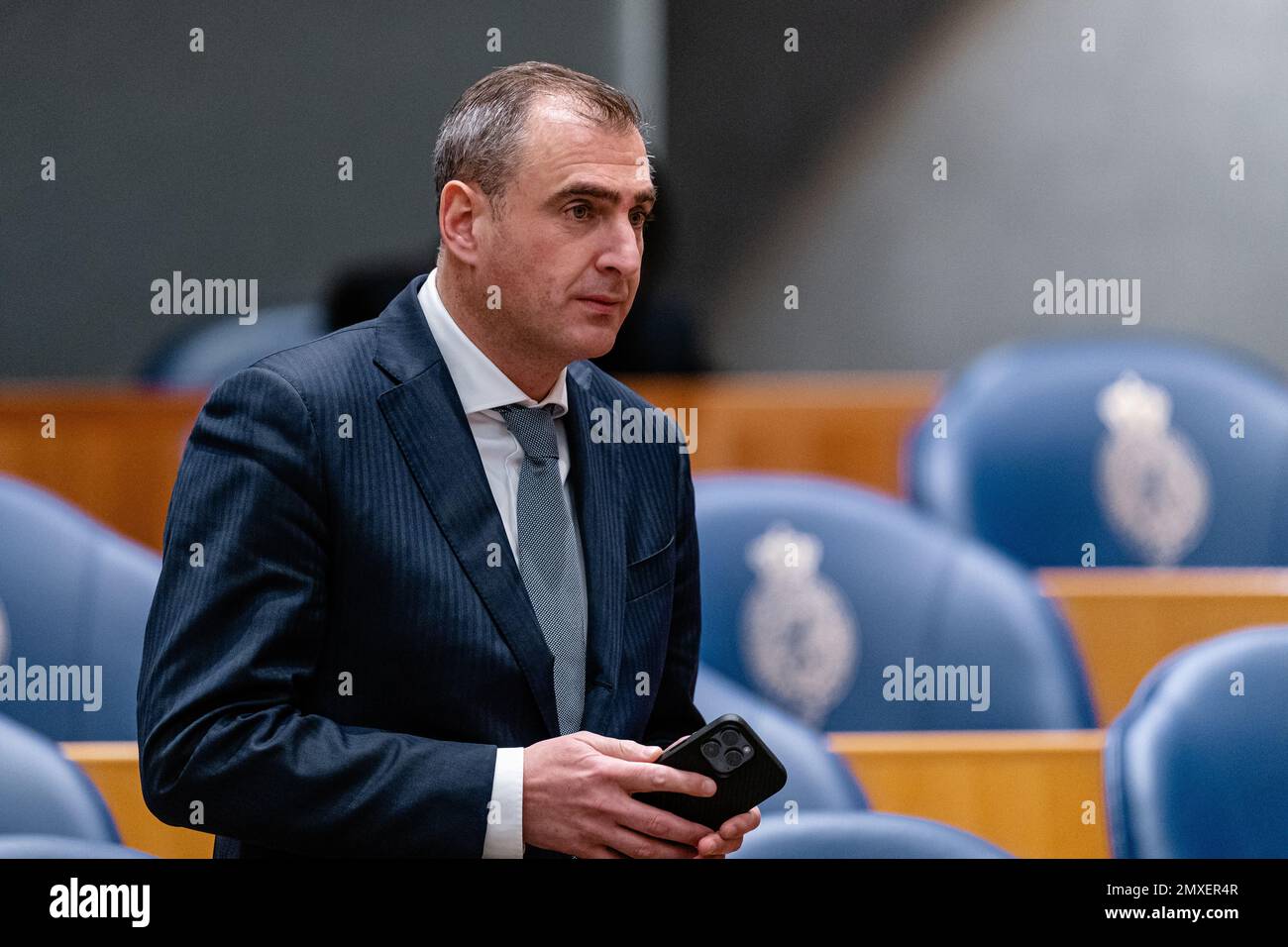 THE HAGUE, NETHERLANDS - JANUARY 24: Gidi Markuszower of PVV during the ...