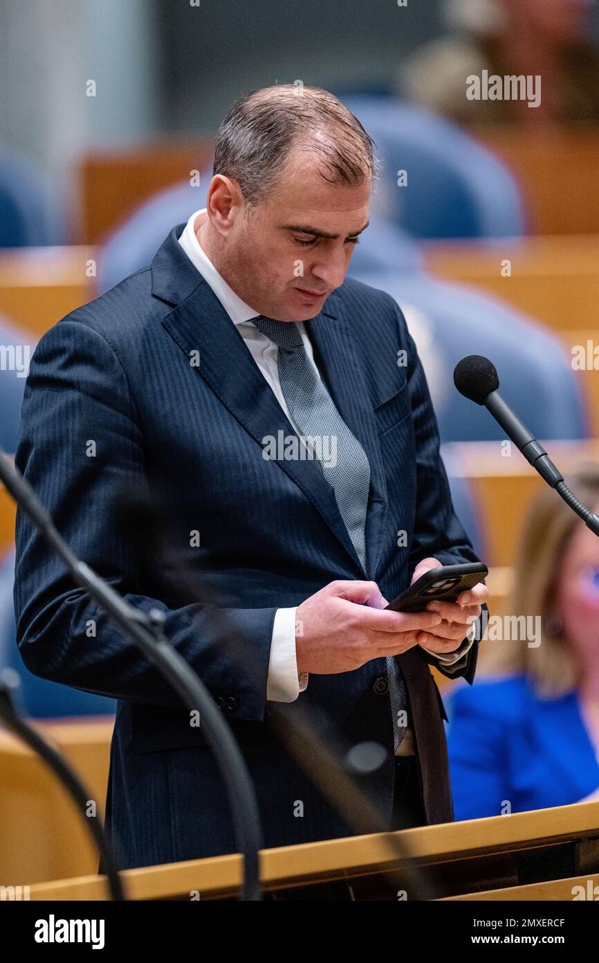 THE HAGUE, NETHERLANDS - JANUARY 24: Gidi Markuszower of PVV during the ...
