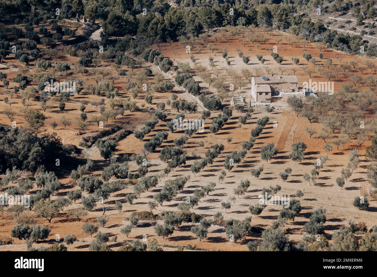 Farm house in Horta de Sant Joan. Tarragona province Stock Photo - Alamy