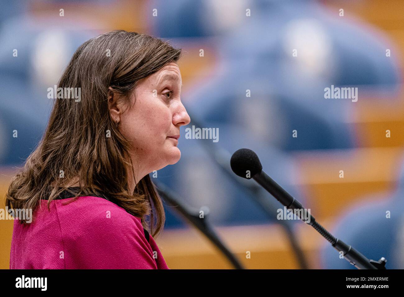 THE HAGUE, NETHERLANDS - JANUARY 24: Suzanne Kröger of GroenLinks ...