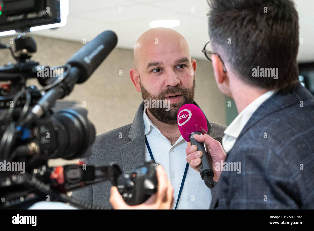 THE HAGUE, NETHERLANDS - JANUARY 24: Zohair El Yassini of VVD during an ...