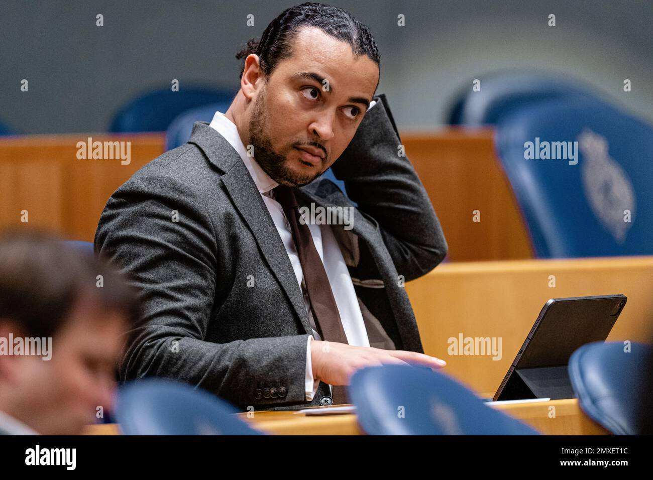 THE HAGUE, NETHERLANDS - JANUARY 24: Don Ceder of CU during the ...