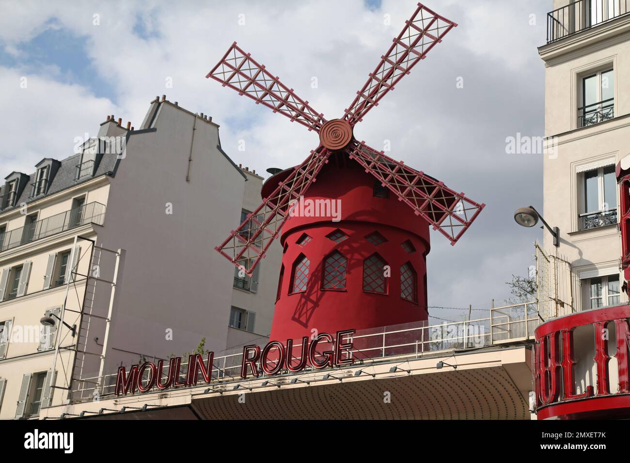 The famous Moulin Rouge, Paris, France Stock Photo - Alamy