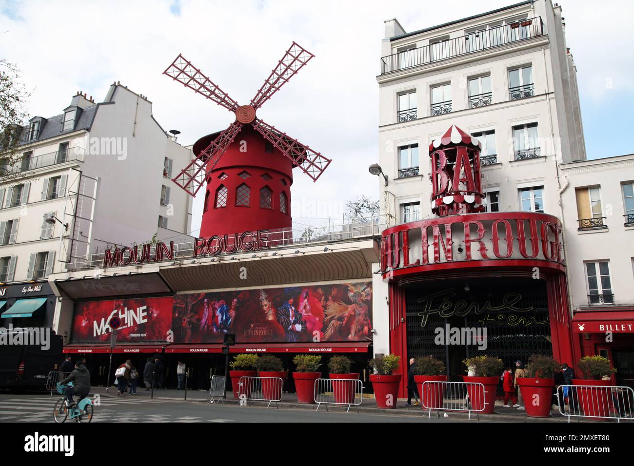 The famous Moulin Rouge, Paris, France Stock Photo - Alamy