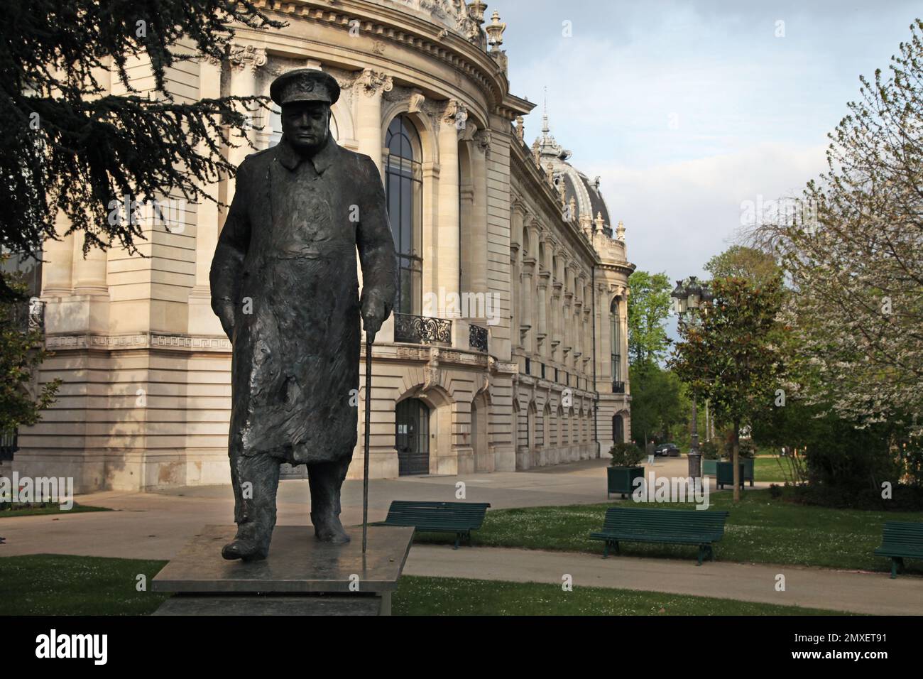 Statue of Winston Churchill by Jean Cardot at Petit Palais, Paris ...
