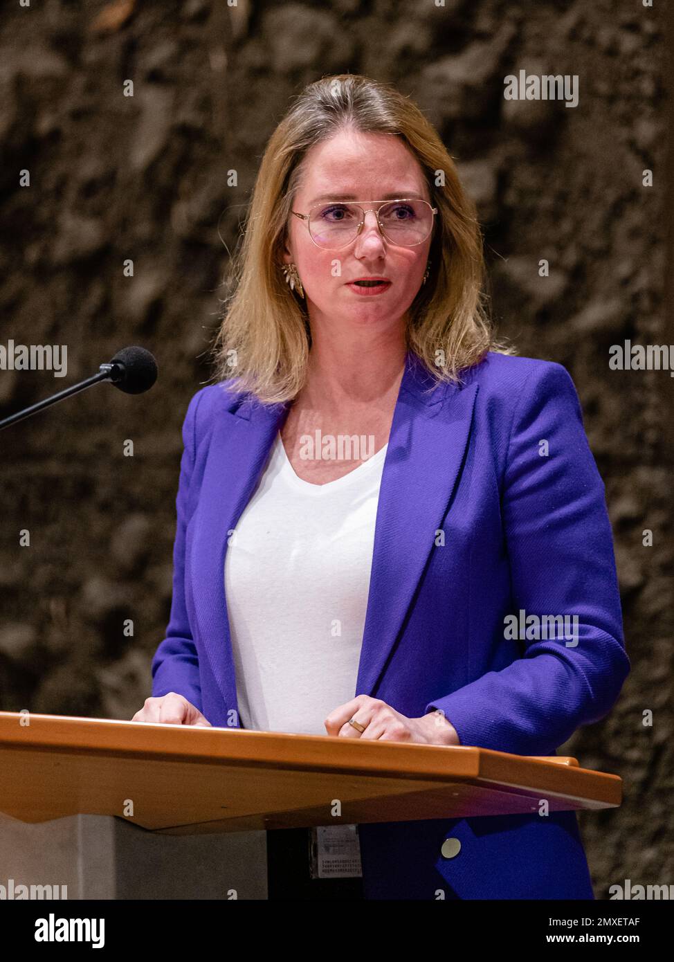 THE HAGUE, NETHERLANDS - JANUARY 24: Fleur Agema of PVV during the ...