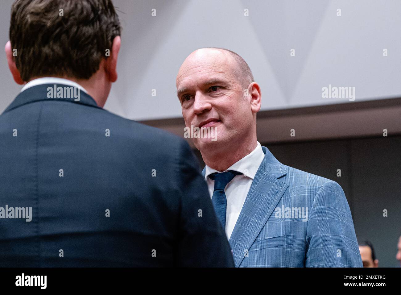 THE HAGUE, NETHERLANDS - JANUARY 24: Gert-Jan Segers of CU, Jan ...
