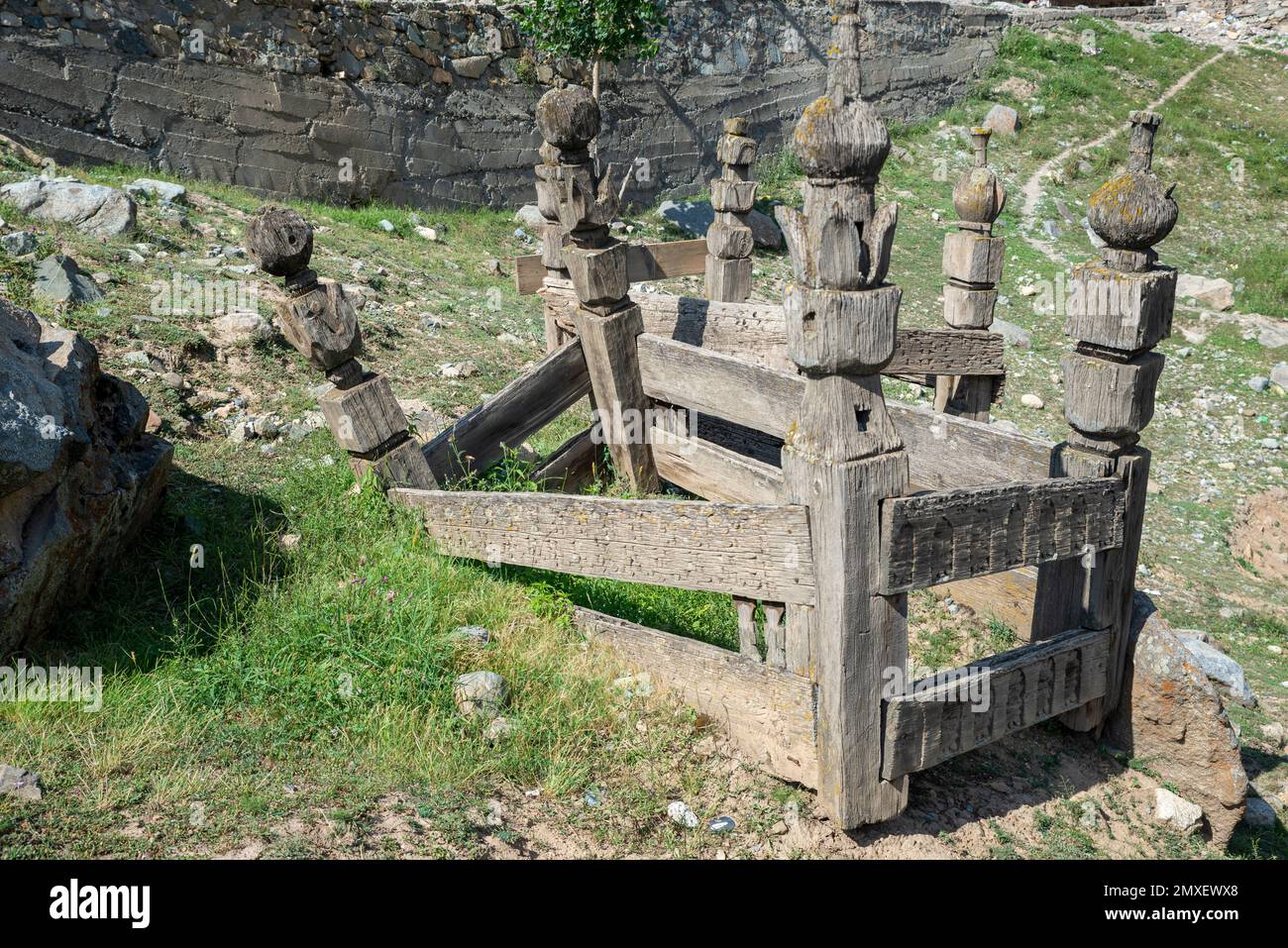 Antique sacred tomb of Kohistani people, Boyun village, Swat Valley ...