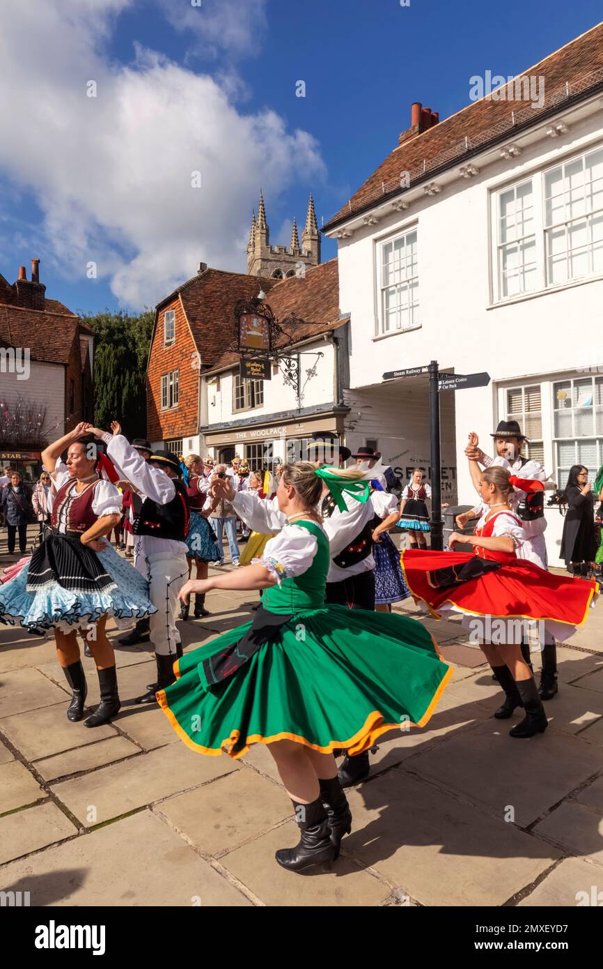 England, Kent, Tenterden, Tenterden Annual Folk Festival, Slovenian ...