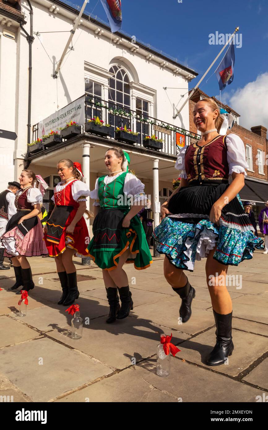 England, Kent, Tenterden, Tenterden Annual Folk Festival, Slovenian ...