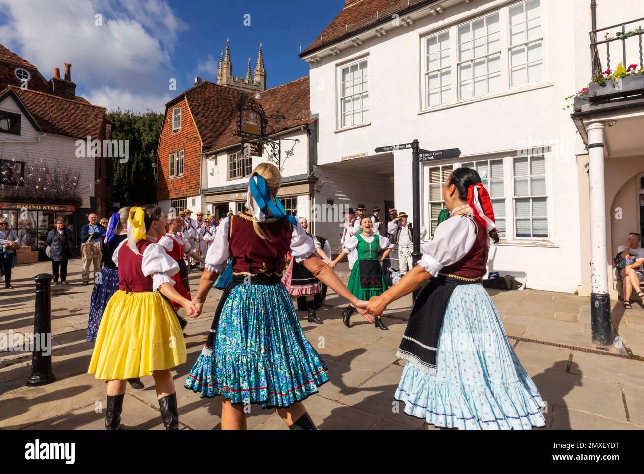 England, Kent, Tenterden, Tenterden Annual Folk Festival, Slovenian ...
