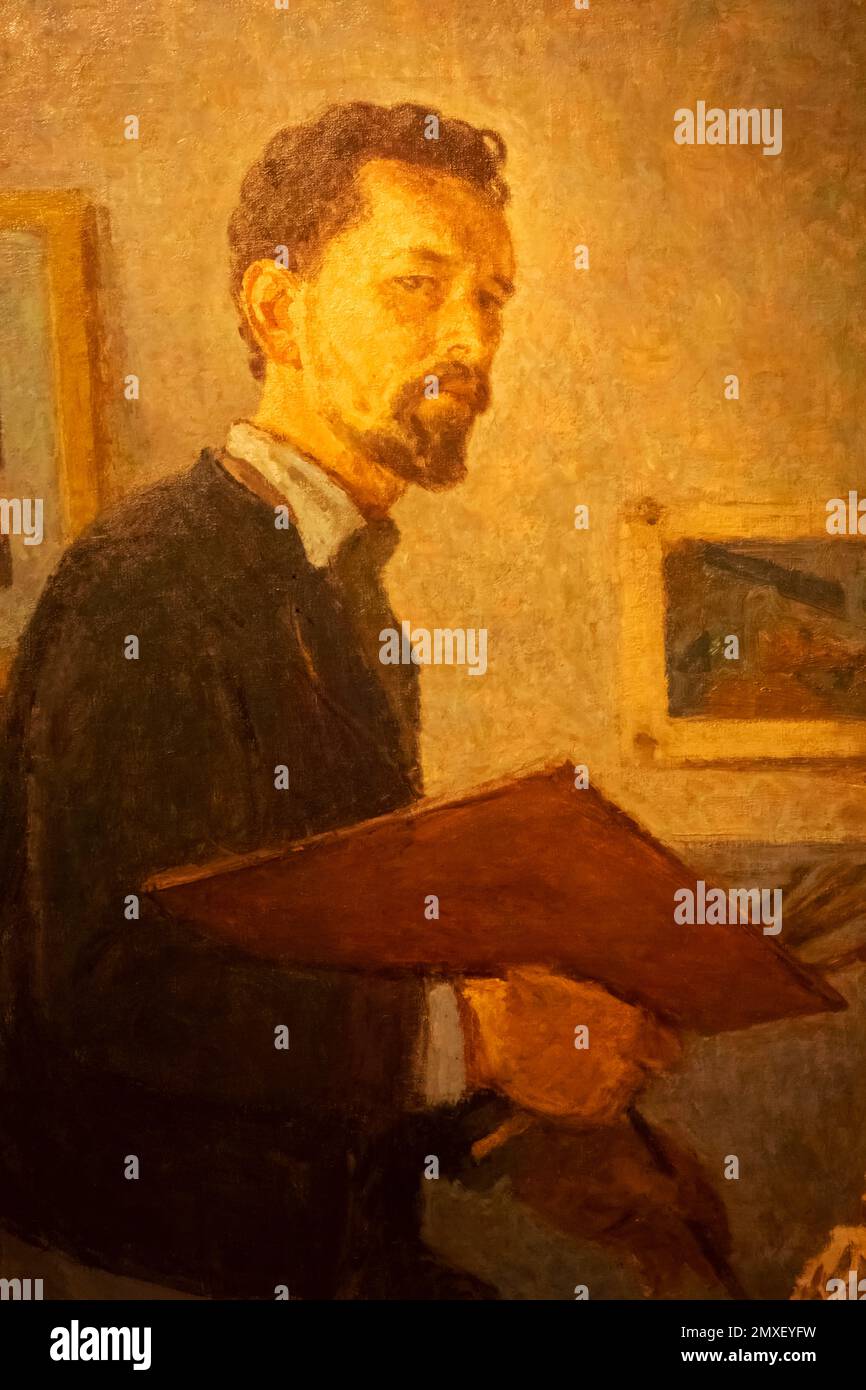 England, East Sussex, Firle, West Firle, Charleston House, Self ...