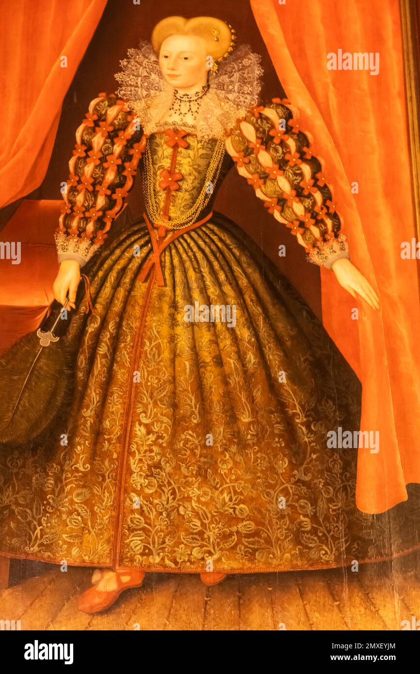 England, Kent, Sevenoaks, Ightham Mote, 14th century Moated Manor House ...