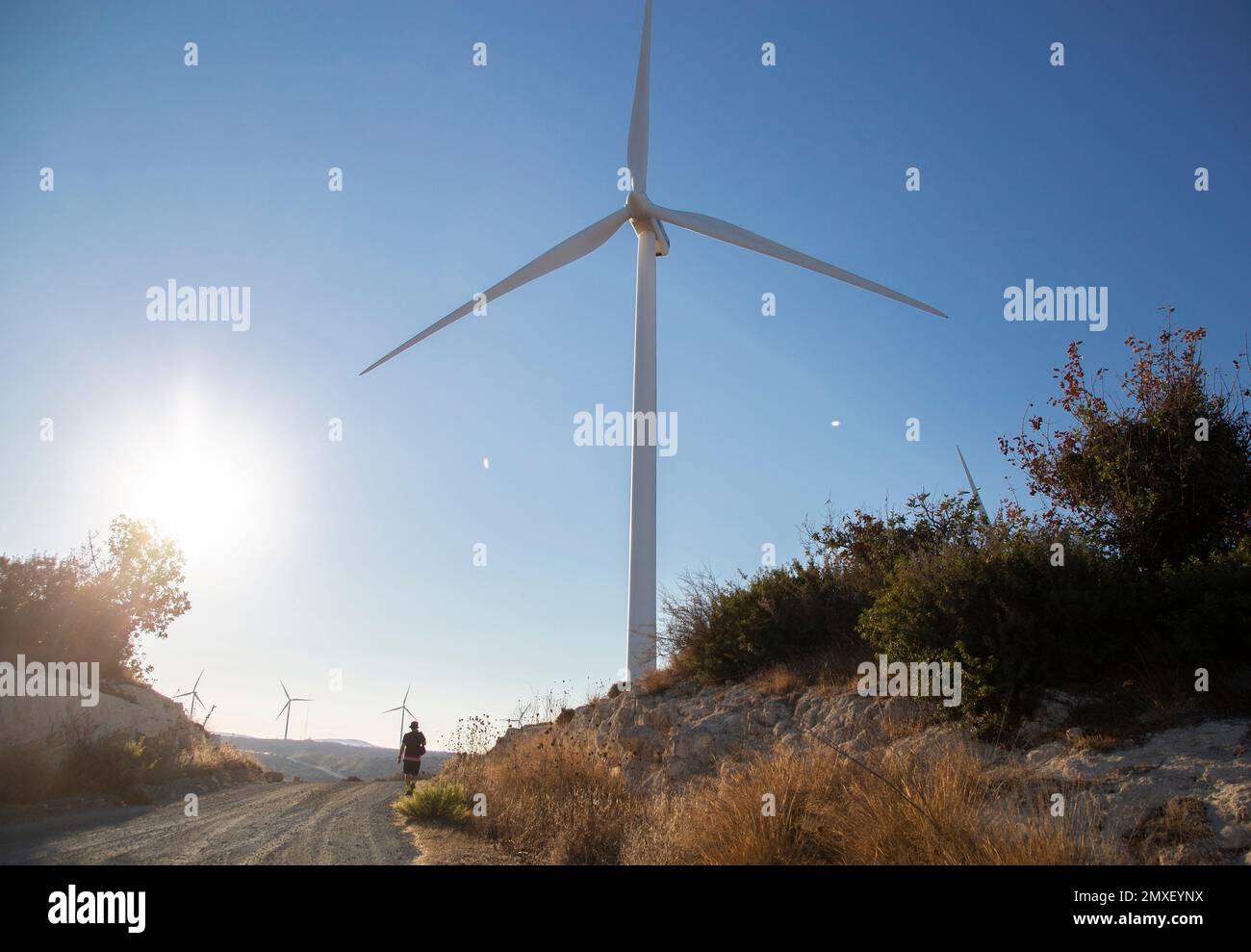 Wind generators for the production of electricity against the ...