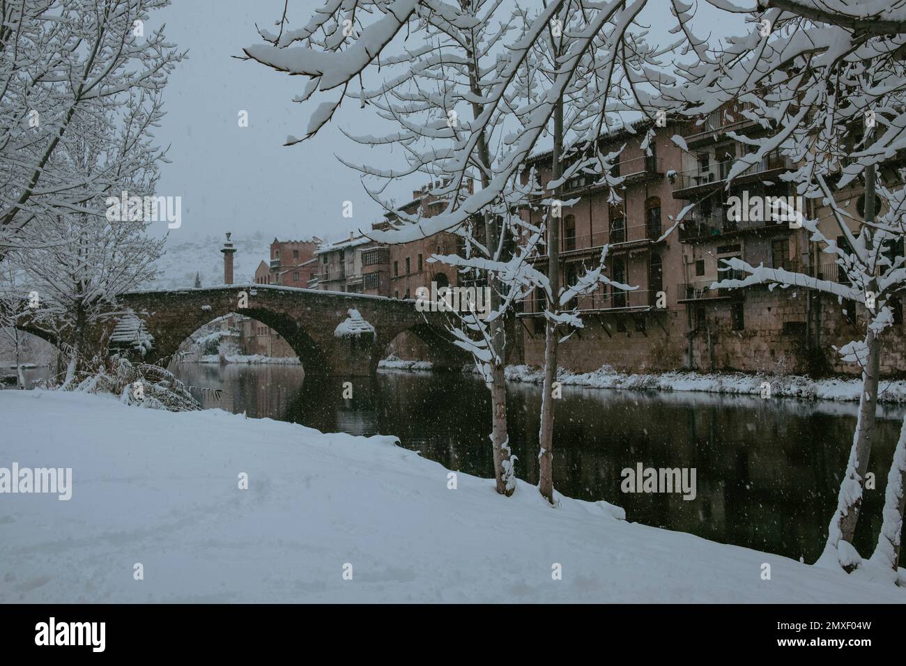 The storm Filomena affects several places in Spain, especially the ...