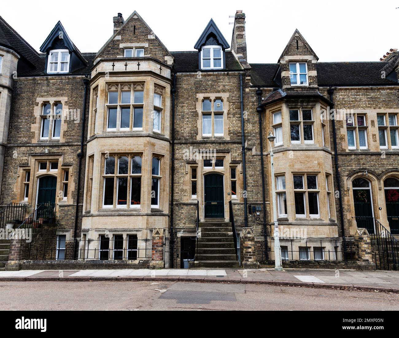 LFour storey, Victorian terraced houses in an affluent area of London ...