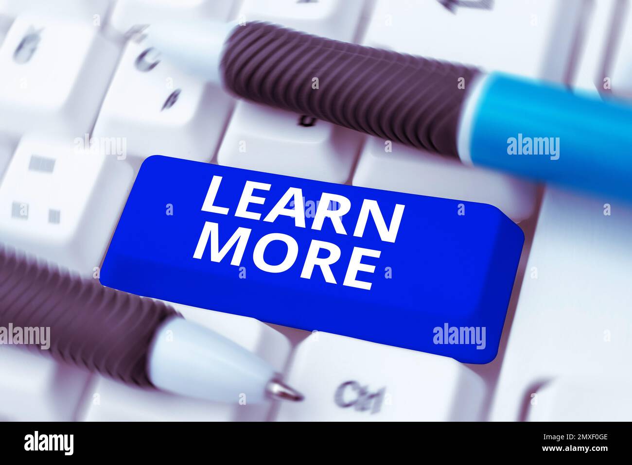 Inspiration showing sign Learn More, Word for Deepen knowledge of the ...