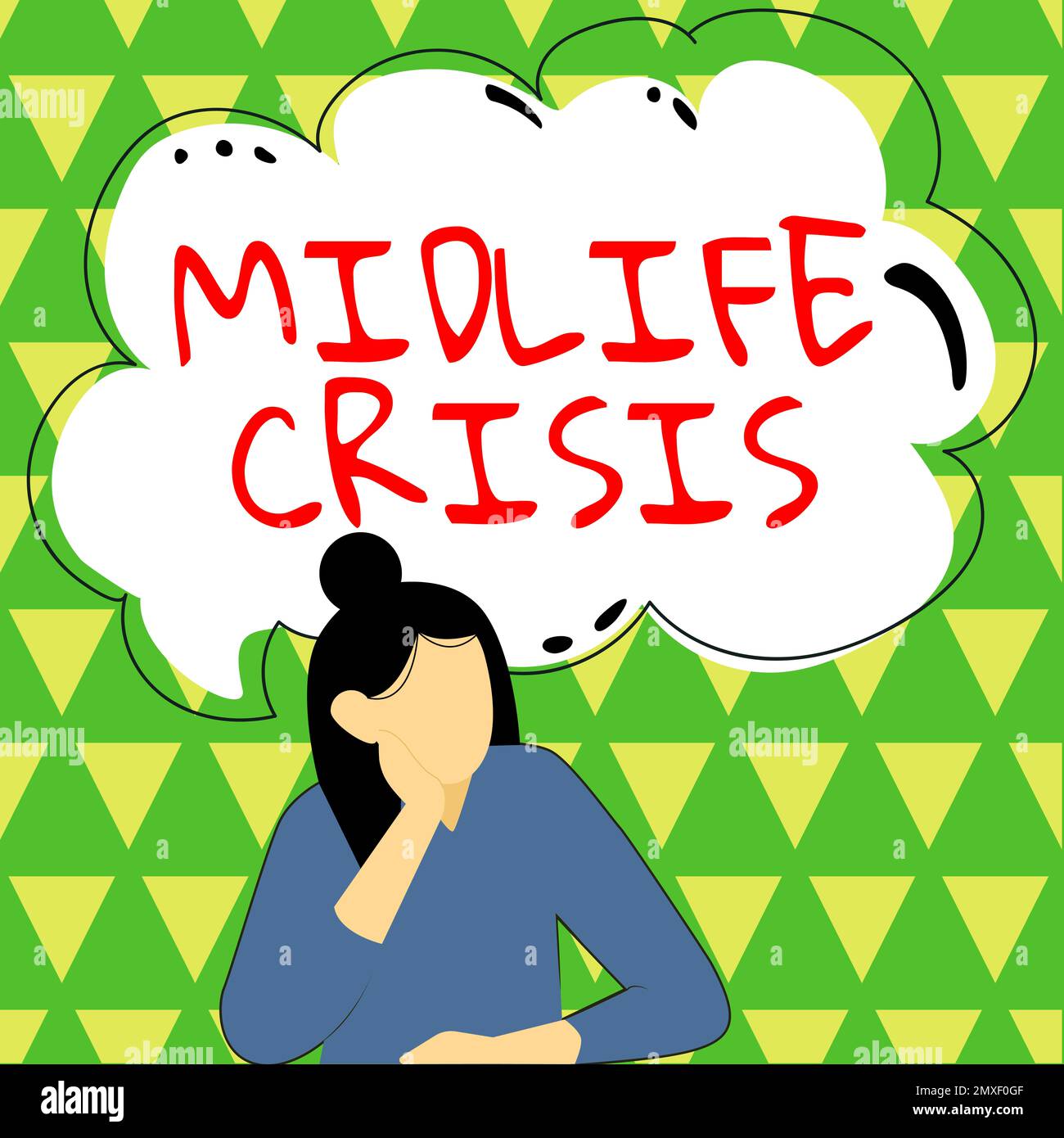 Text caption presenting Midlife Crisis, Business idea Software ... Text caption presenting Midlife Crisis, Business idea Software ...