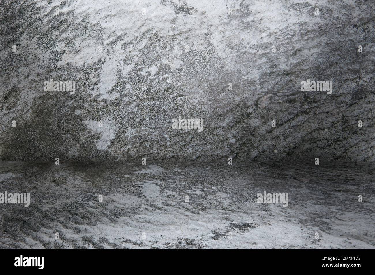 Gray textured concrete wall platform, podium or table Stock Photo - Alamy