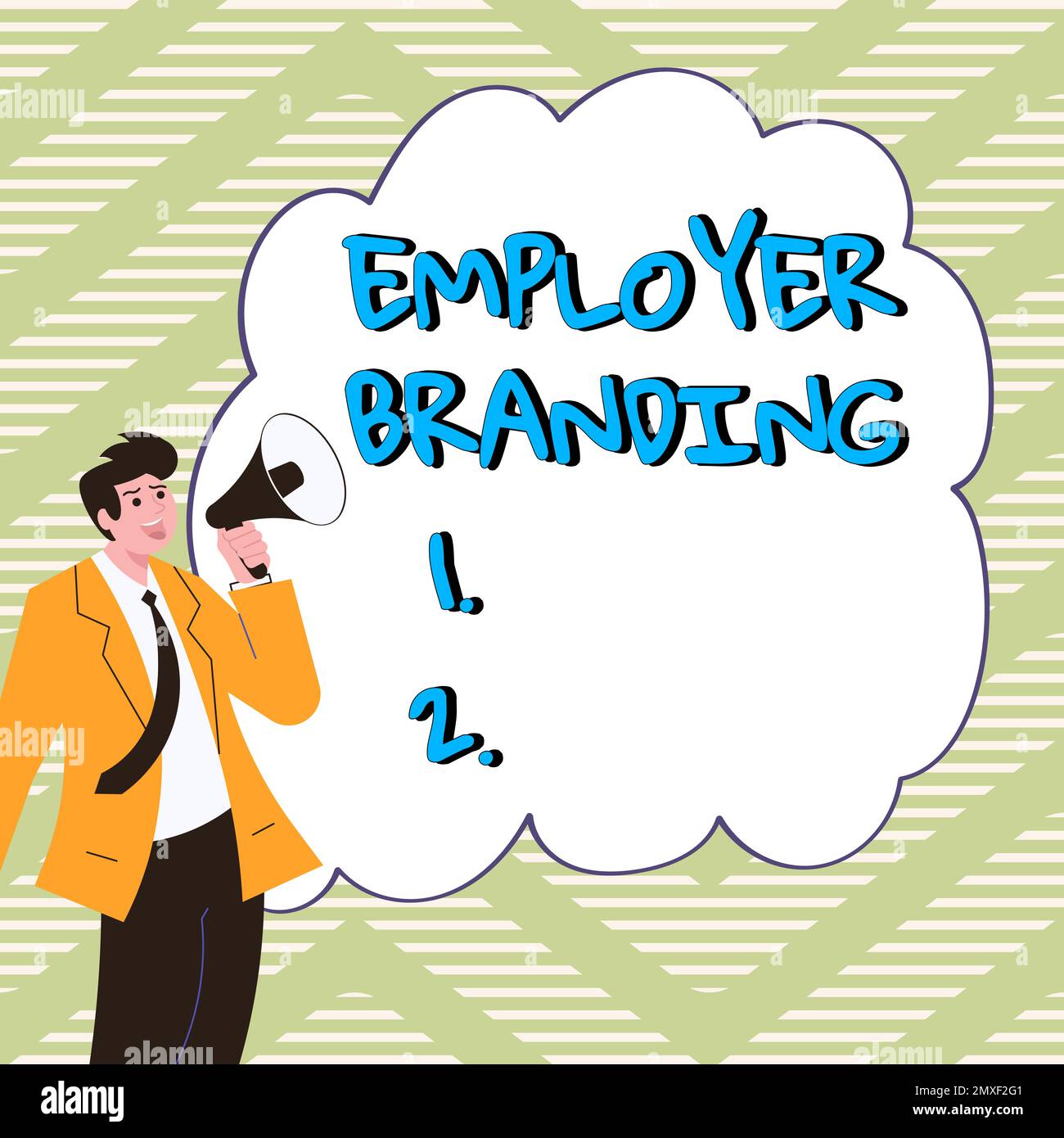 Sign displaying Employer Branding, Business overview Process of ...