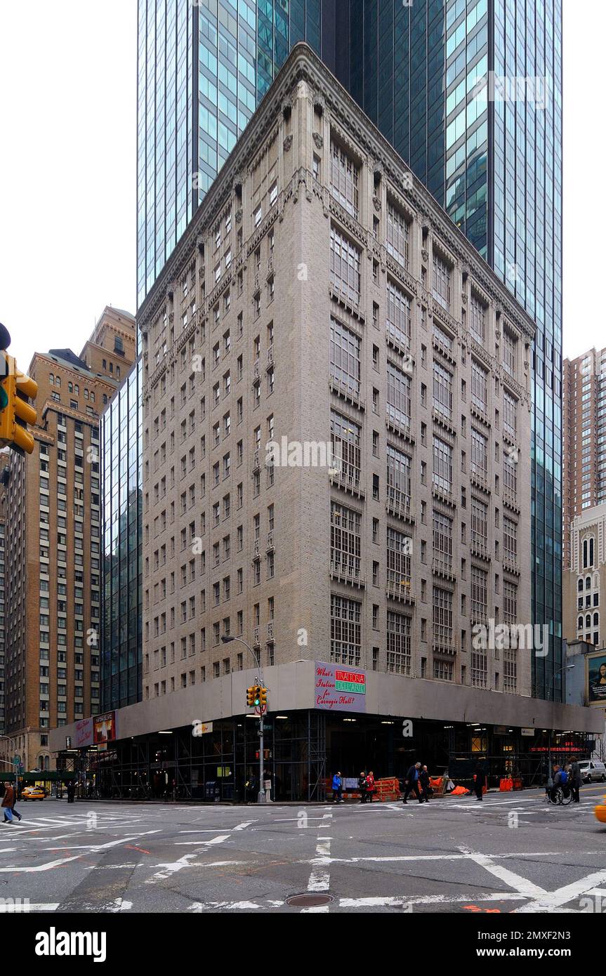 Classic corner building with detailed architecture sits in contrast to ...