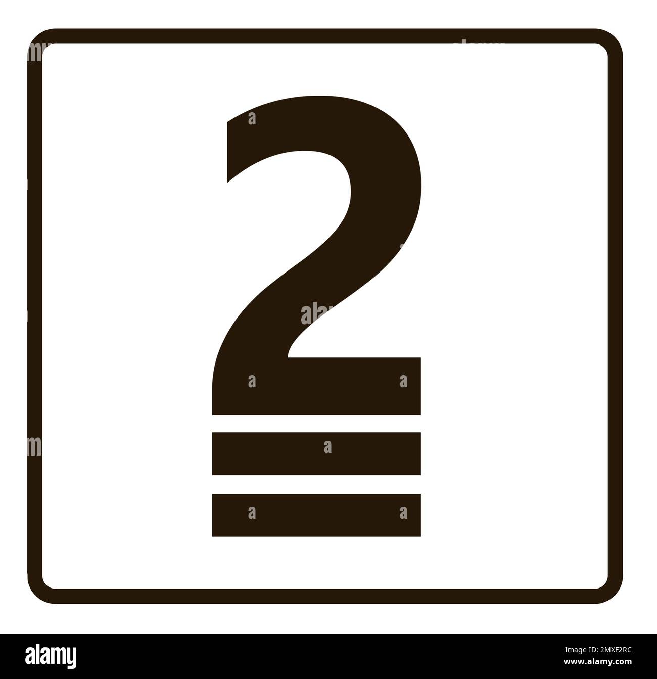 Illustration of packaging symbol on white background Stock Photo - Alamy