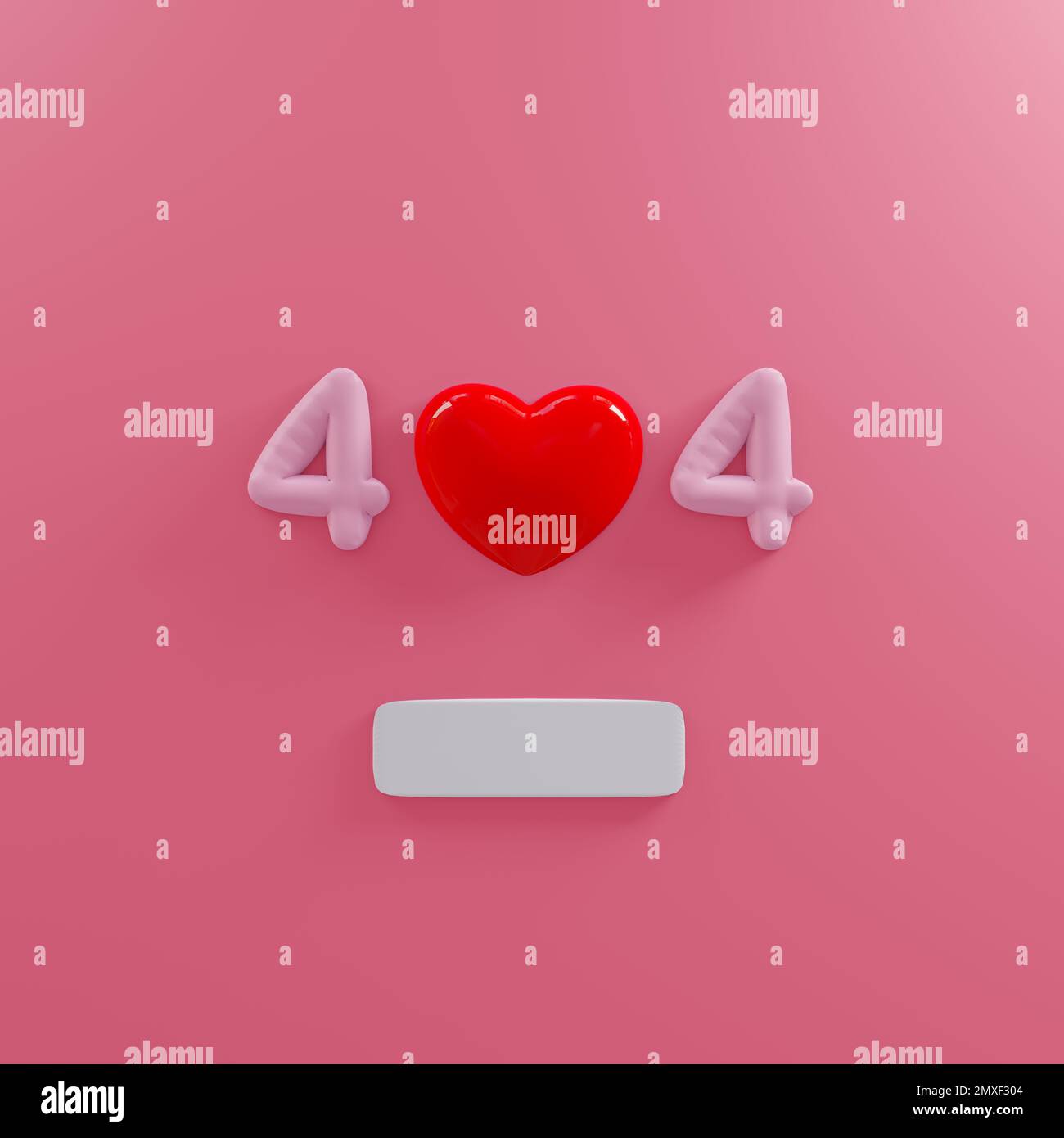Realistic red hearts confetti hi-res stock photography and images - Alamy