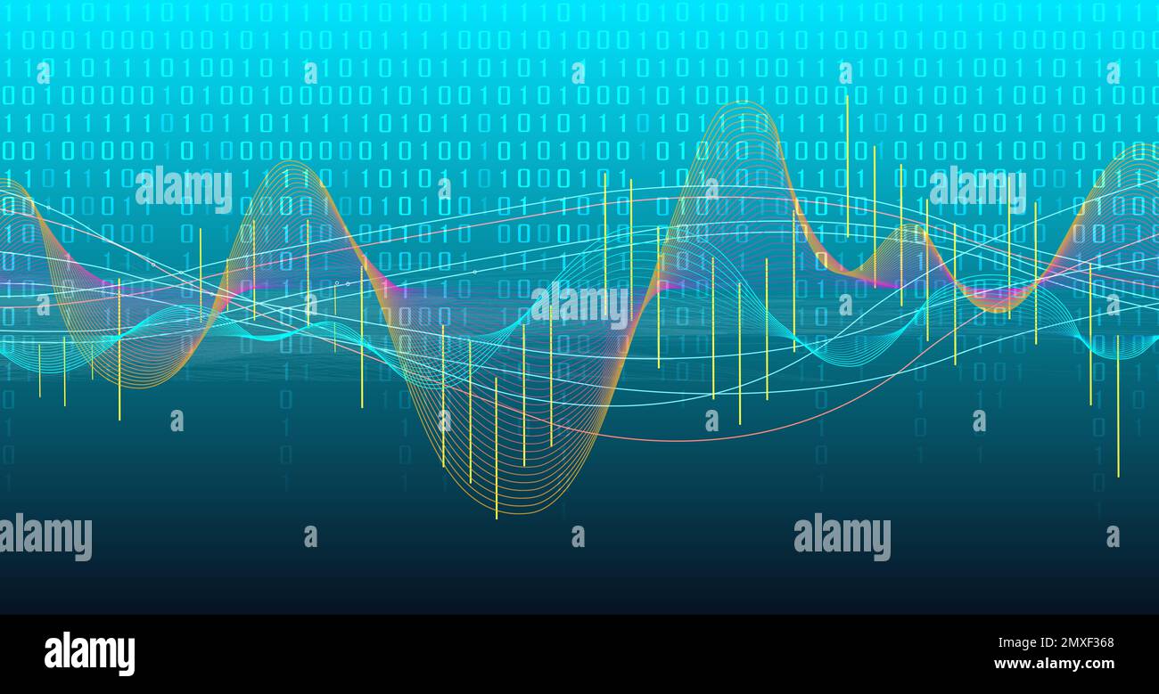 Futuristic dashboard of business analytics information. Digital ...